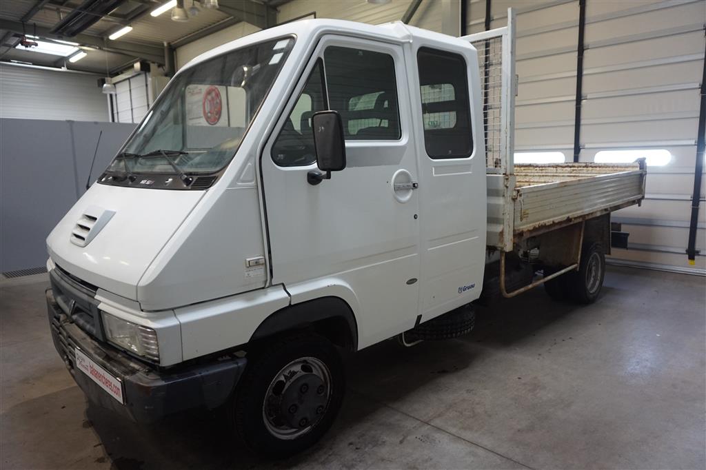 5254 - RENAULT B110 35 E2 PLATEAU RIDELLES DOUBLE CABINE - VENTE DE ...