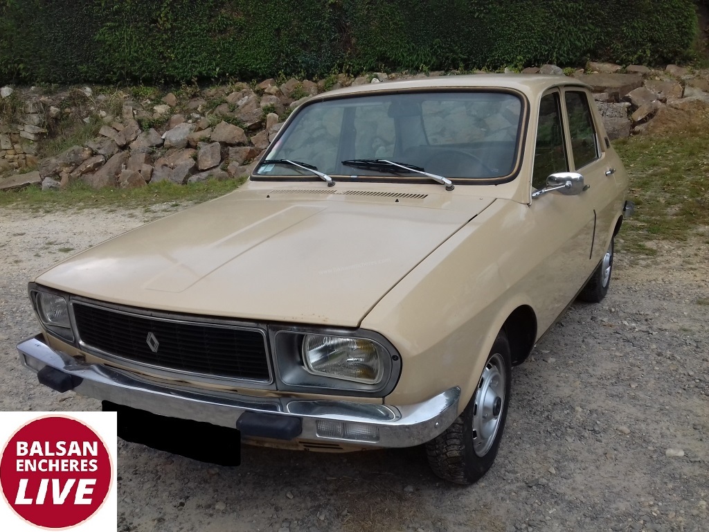 5613 - RENAULT 12 TL 1976 - VENTE DE VÉHICULES DE COLLECTION ET DE ...