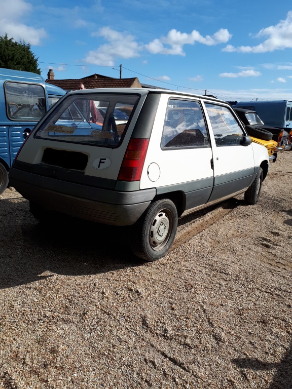 5585 - RENAULT Supercinq société 1985 - VENTE SUR PLACE VEHICULES ...