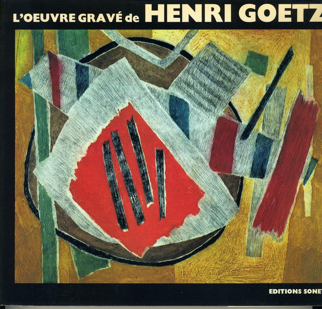 HENRI GOETZ : 2 ouvrages.