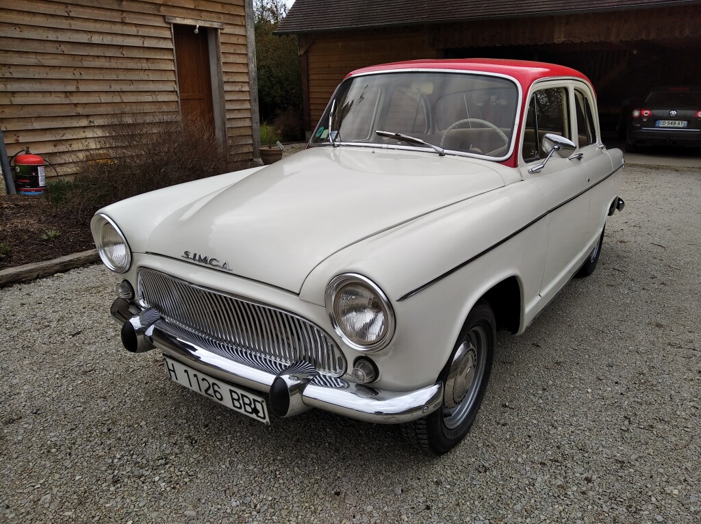 6100 - SIMCA Aronde P60 Montlhéry 1961. - VENTE PHYSIQUE ET LIVE DE VEHICULES DE COLLECTION ET ...