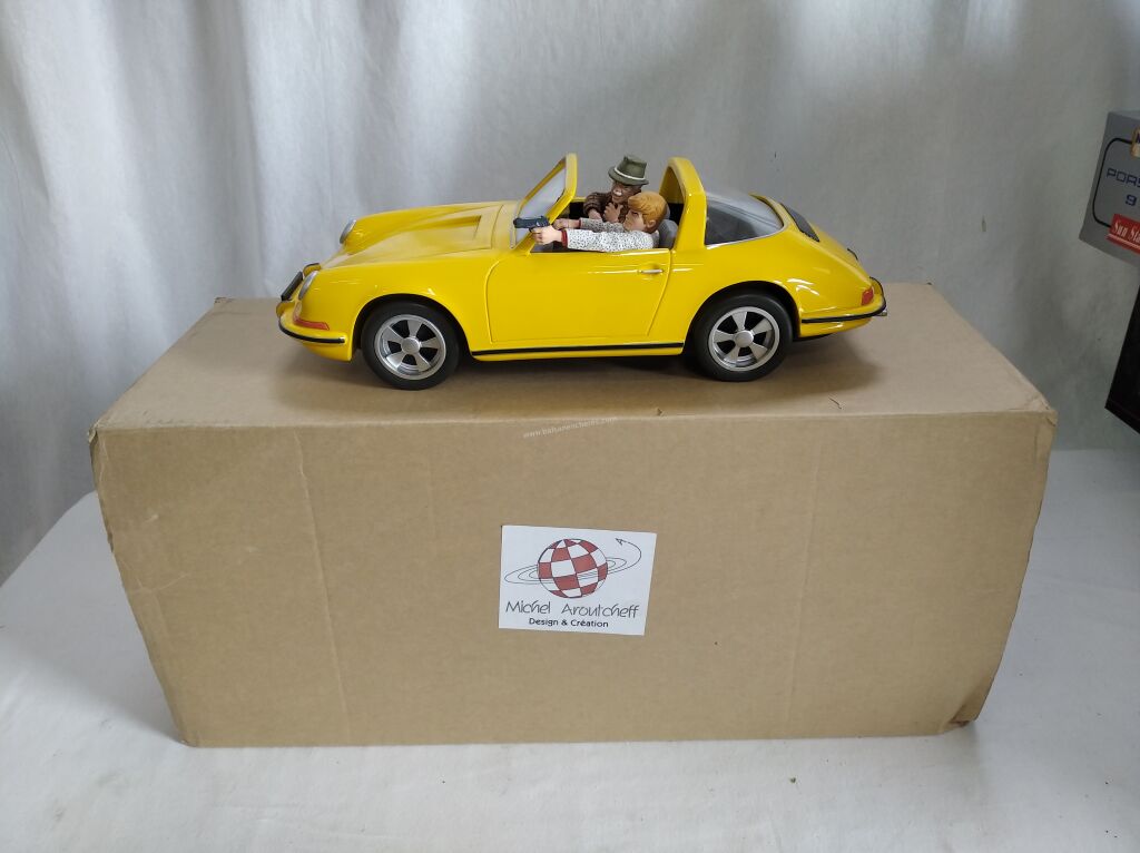 MICHEL AROUTCHEFF. 911 Targa RIC HOCHET - Numérotée 142 / 666 - Avec ...