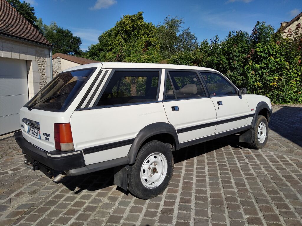 6278 - PEUGEOT 505 break 4x4 DANGEL 1987 - VENTE AUX ENCHERES VOITURES ...
