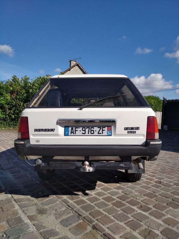 6278 - PEUGEOT 505 break 4x4 DANGEL 1987 - VENTE AUX ENCHERES VOITURES ...