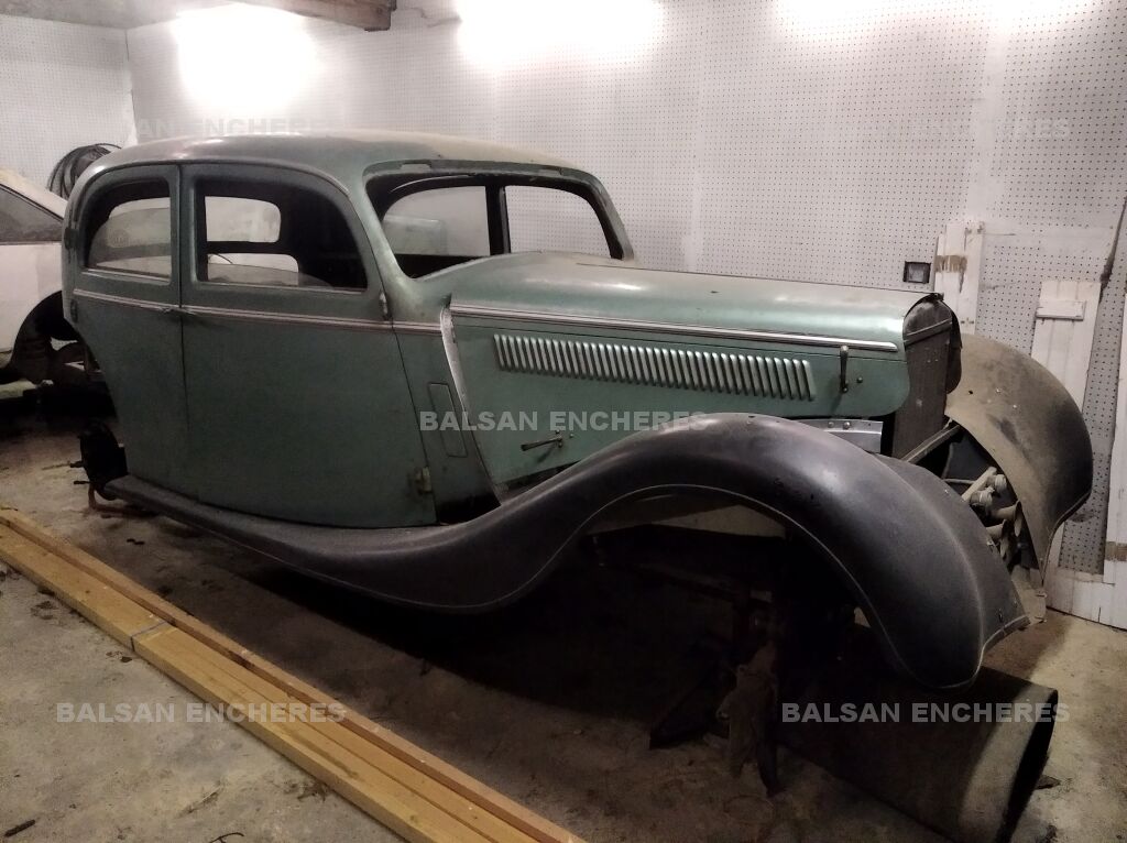 SALMSON S4E 1939. N° série : 70325. * Rare. * Double arbre à câmes en ...