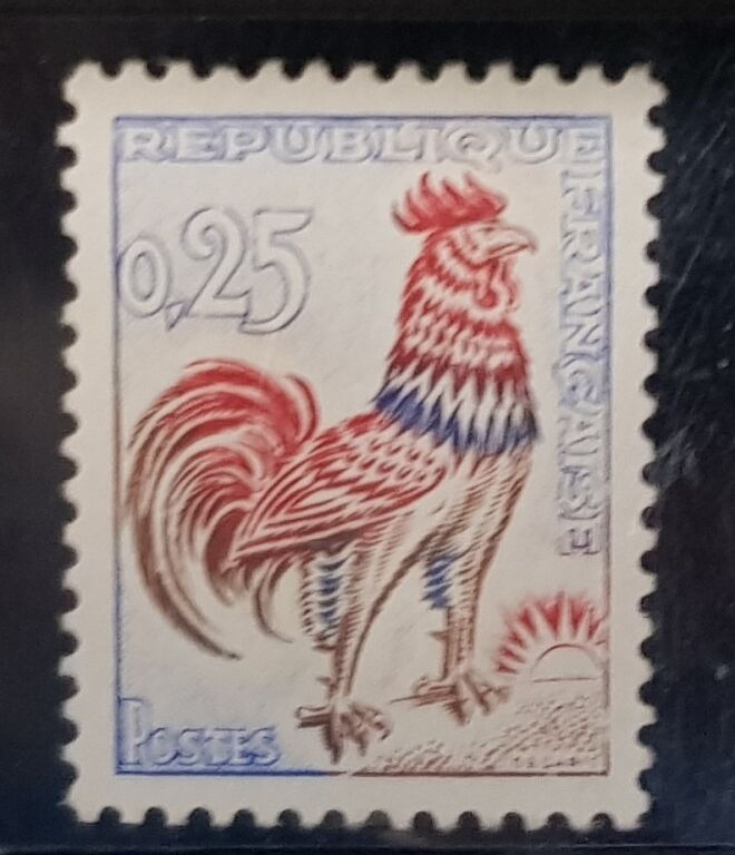 FRANCE - TRES RARE " COQ D' OR " - 25c Coq de Décaris... - VENTE ...