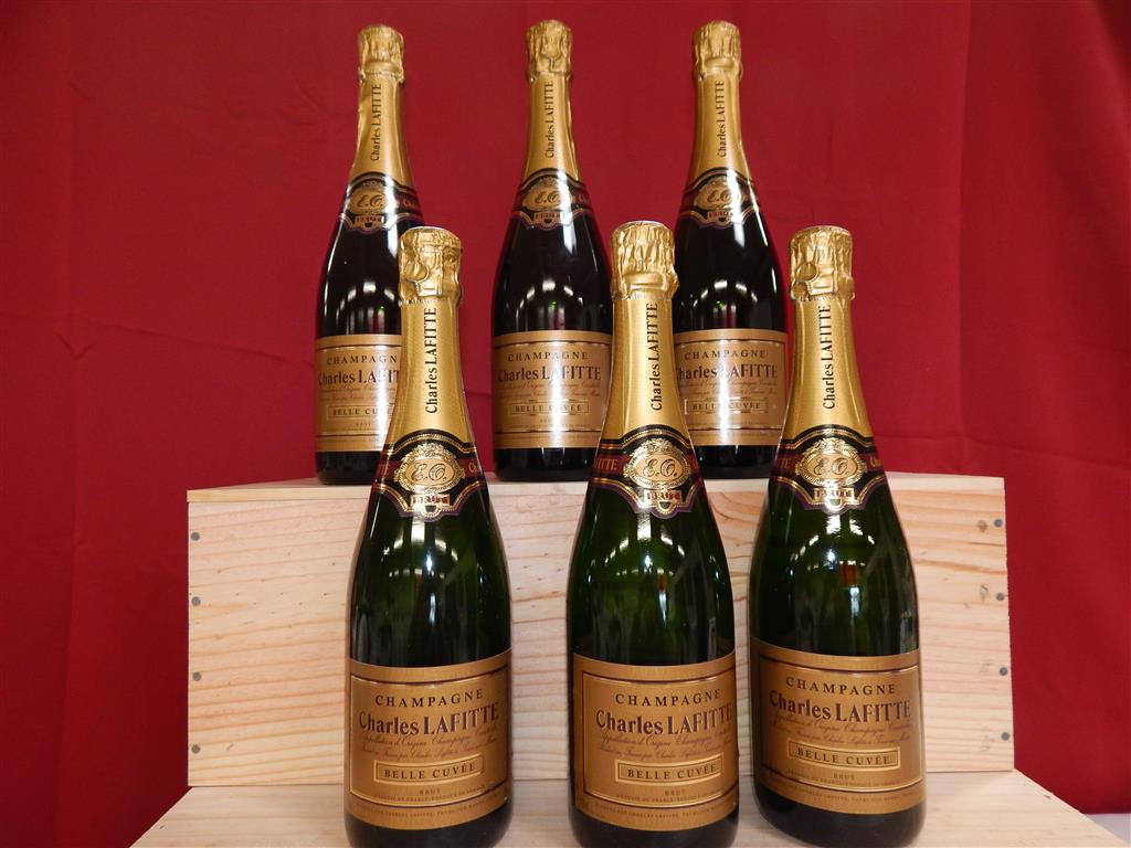 6 Champagne Charles Lafitte « Belle Cuvée » Brut - VENTE DE VINS ...