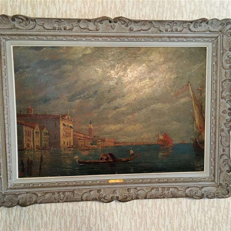Henry GERARD (1860-1925), "Venise" , huile sur toile, sbd, d... - VENTE ...