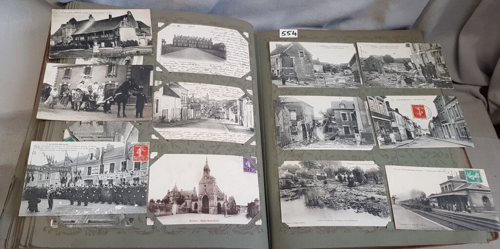 album ancien de SARTHE (72) - environ 365 cartes postale... - CARTES ...