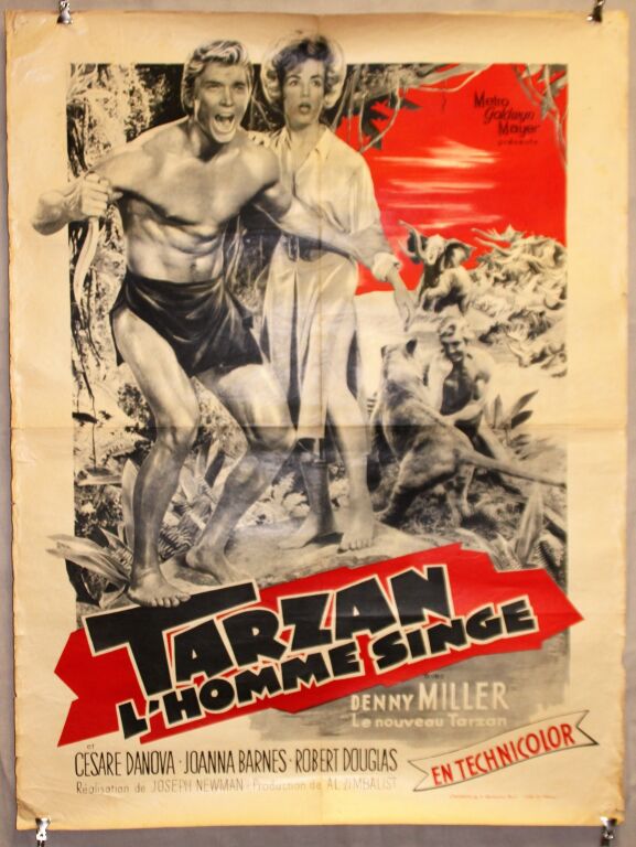 AFFICHE de CINEMA : TARZAN L' HOMME SINGE - Réalisation... - CARTES ...