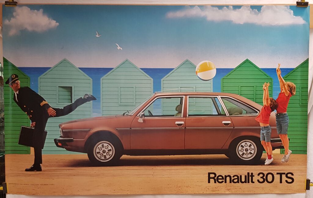 AUTOMOBILES RENAULT, campagne de publicité ( 1976 ) pour la... - CARTES ...