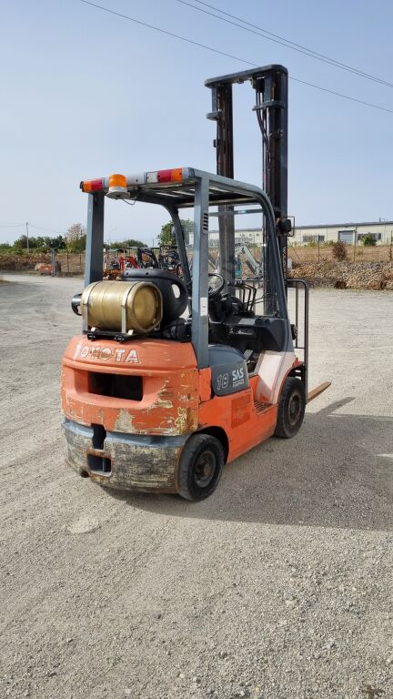 Chariot élévateur Toyota fgf 18 Fenwick de 2004 élévateur équipé d'un ...