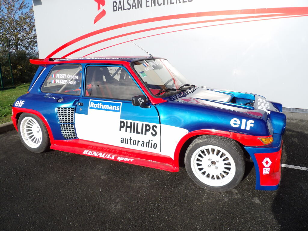 7076 - RENAULT 5 Turbo 2 kit Maxi/Cévennes - 1983 - VENTE DE VEHICULES ...