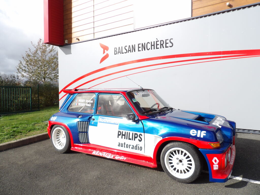 7076 - RENAULT 5 Turbo 2 kit Maxi/Cévennes - 1983 - VENTE DE VEHICULES ...
