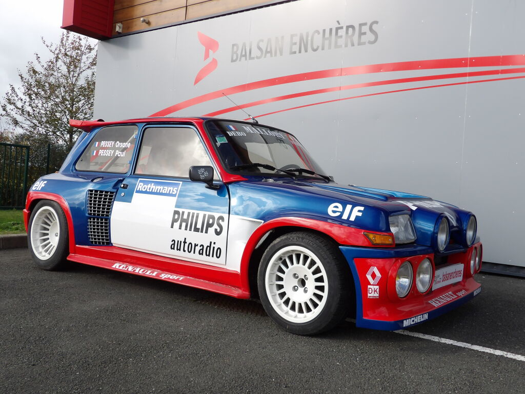 7076 - RENAULT 5 Turbo 2 kit Maxi/Cévennes - 1983 - VENTE DE VEHICULES ...