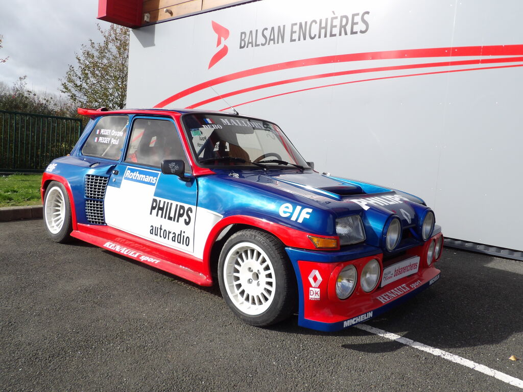 7076 - RENAULT 5 Turbo 2 kit Maxi/Cévennes - 1983 - VENTE DE VEHICULES ...