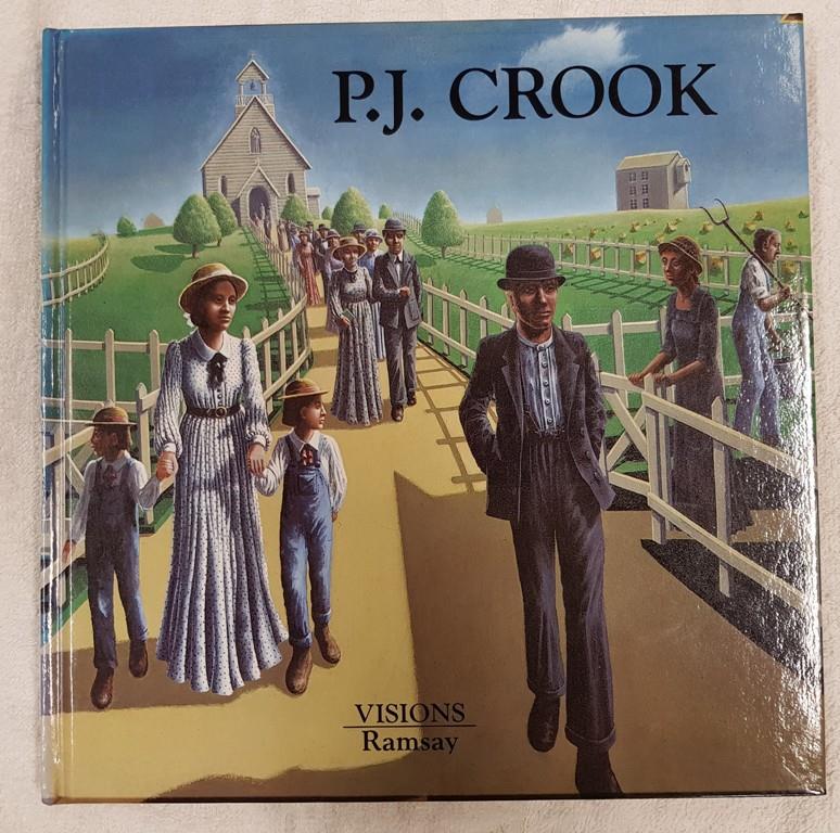 P.J. CROOK PEINTURES - 96 pages 27 x 27 cm, livre cartonné... - VENTE ...